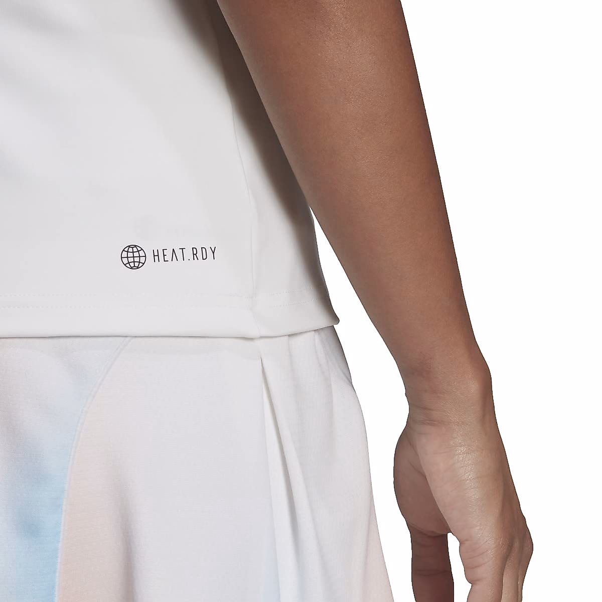 adidas Women's Tennis Y-Tank Aeroready, White, Small