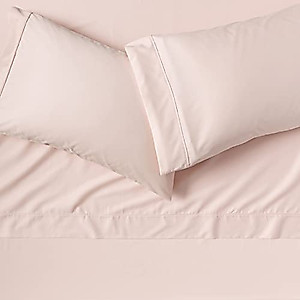 Amazon Aware 100% Organic Cotton 300 Thread Count Sheet Set - Blush, King