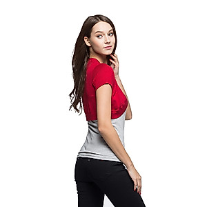 Sofishie Trendy Short Sleeve Shrug Open Cardigan - Red - XL