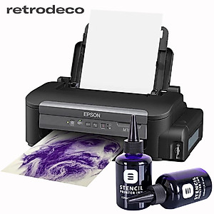 RetroDeco Tattoo Stencil Printer Ink for EcoTank Inkjet Printer - 4 oz Bottle