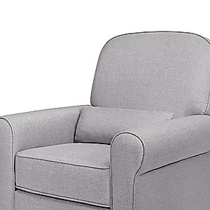 DaVinci Ruby Recliner and Swivel Glider in Misty Grey, Greenguard Gold Certified