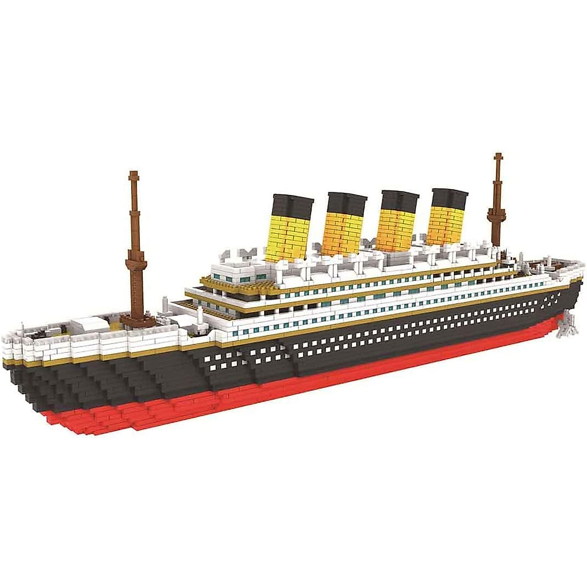FULHOLPE Titanic Model Building Block Set, 3800Pcs Cruise Ship Titanic Boat Model Building Kit Compatible with Creator Expert 10294