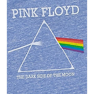 Pink Floyd Newborn Baby Boys Bodysuit Light Blue Heather 0-3 Months