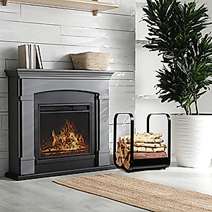 HOMSTOR 18 Inch Firewood Rack Indoor/Outdoor Log Holder