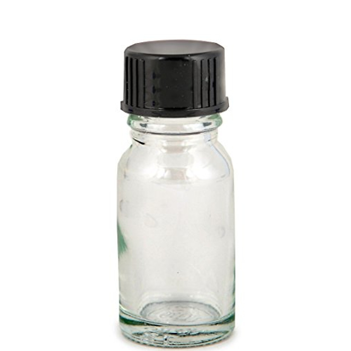 Vivaplex, 24, Clear, 10 ml (1/3 oz) Glass Bottles, with Lids