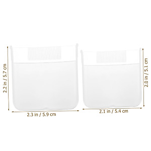 COLLBATH 10pcs Rice Cooker Water Box Condensation Water Universal Condensation Collectors Condensation Collector Rice Cooker Cup Rice Cooker Condensation Boxes White Pp