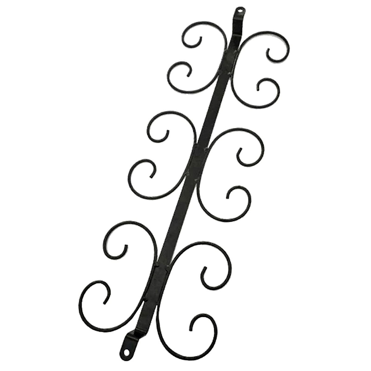 Wine Glasses Rack Under Cabinet Stemware Rack,Wine Glass Hanger Rack Wire Wine Glass Holder Storage Hanger for Cabinet Kitchen Bar BlackL