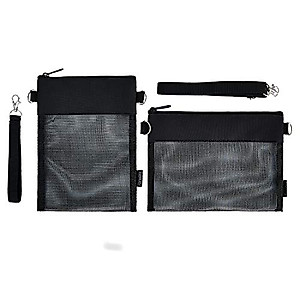 Yorssley Mesh Bag 2pack Crossbody Shoulder - Light Weight Heavy Duty Seashell Beach Double Purse Women