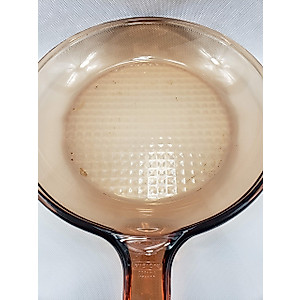 Amber Visions Frying Pan. 10" Waffle Bottom Skillet