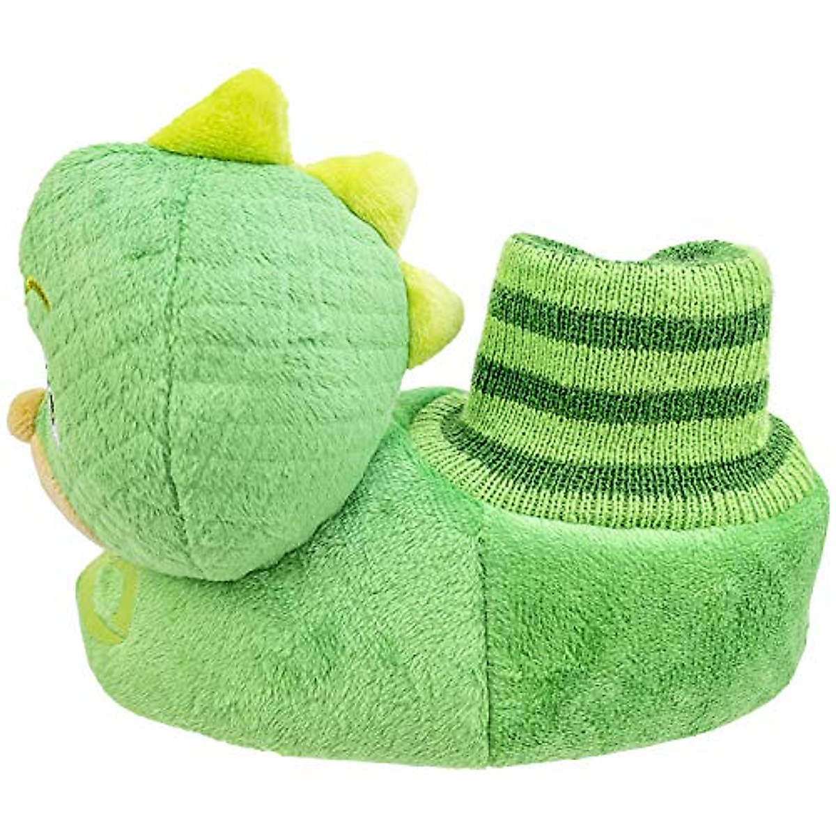 PJ Masks Kids Slipper, Gekko Socktop Slip On,Plush,Green, Toddler size 9/10