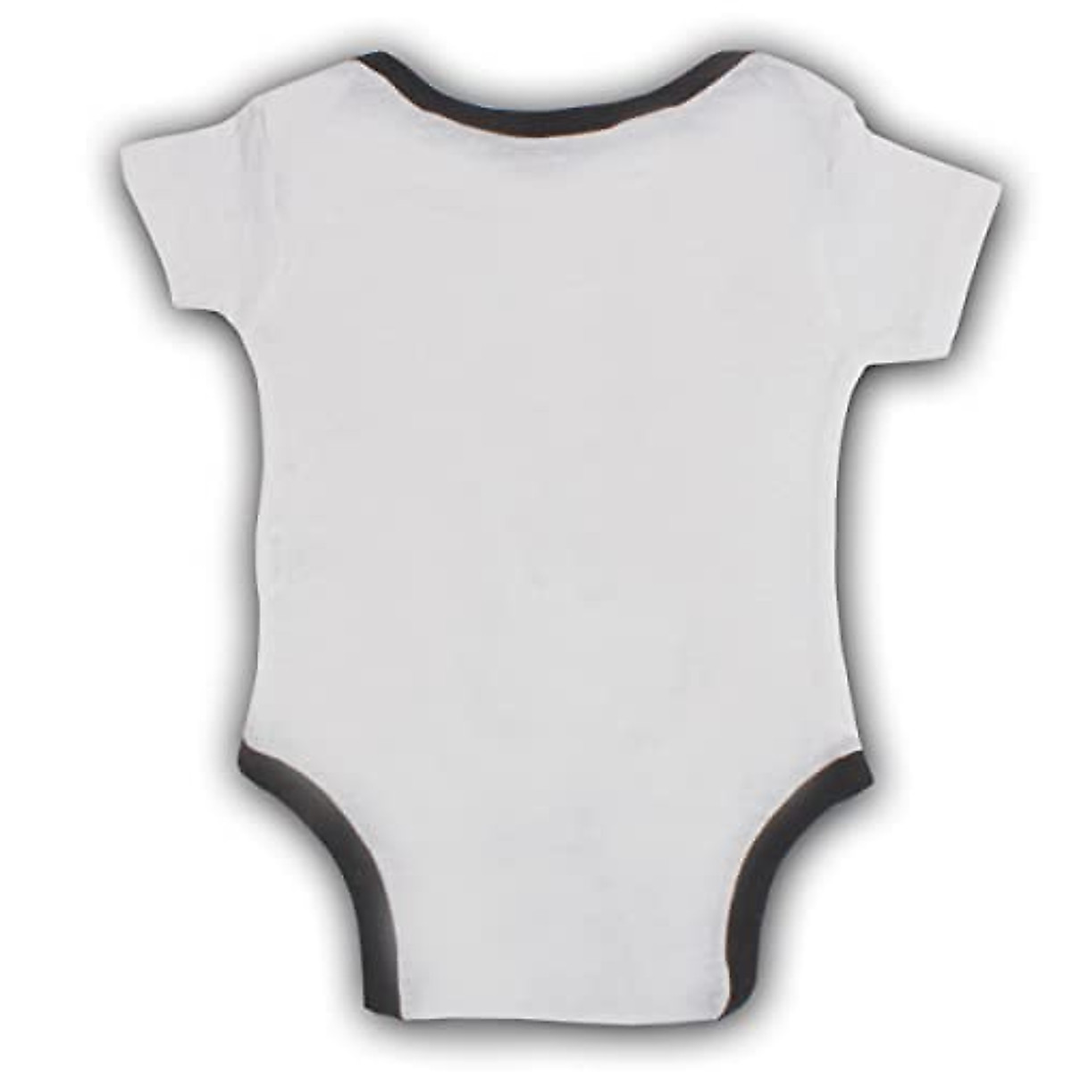 Peanuts’ Snoopy Baby’s Short Sleeve Bodysuit bodysuit, Unisex Design, White Creeper, Size 6M
