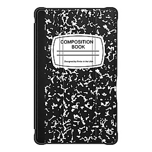 Fintie Slim Case for Samsung Galaxy Tab A7 Lite 8.7 Inch 2021 Model (SM-T220/T225/T227), Shockproof Kids Friendly Soft TPU Smart Stand Back Cover, Composition Book