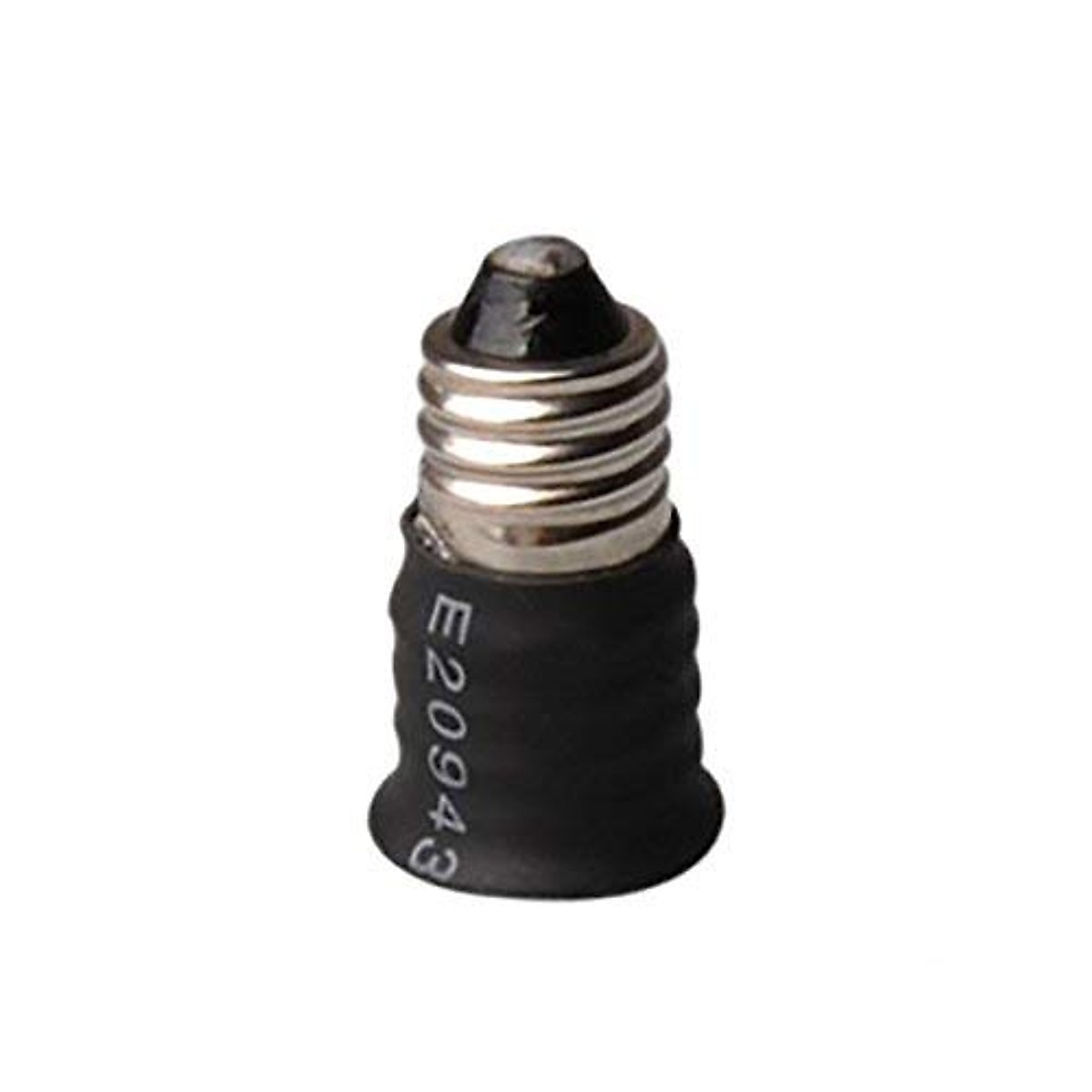 E-Simpo 6pcs E11 Mini Candelabra Halogen lamp Base to E12 Chandelier LED Light Socket Bulb Holder Adapter Adaptor Converter (6pcs E11 to E12 Adapter)