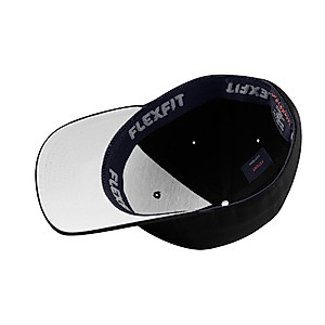 Joe's USA Flexfit Baseball Caps - L/XL Black