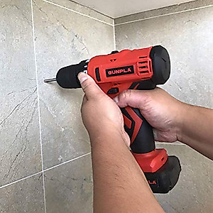 QLOUNI 10Pcs Multi-Material Drill Bits Set, Cemented Carbide Masonry Drill Bits for Glass, Plastic, Tile, Concrete, Brick, Wall, Wood and Brick Wall (6mm)