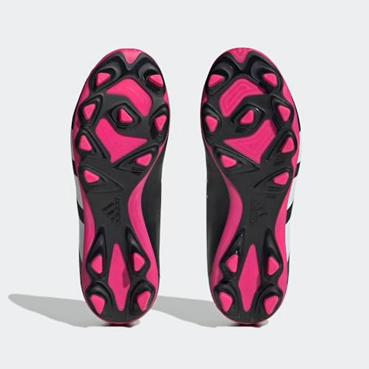 adidas Predator Match Unisex-Child Shin Guards Accuracy.4 Flexible Ground Black/White/Team Shock Pink 2