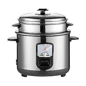 ROCILA Rice Cooker, Slow Cooker & Steamer 3L Keep Warm, Premium Interior, Perfect Rice Every Time - Quick And Easy