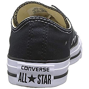 Converse Unisex Chuck Taylor All Star Low Top Sneaker Black/White 9 Women/7 Men