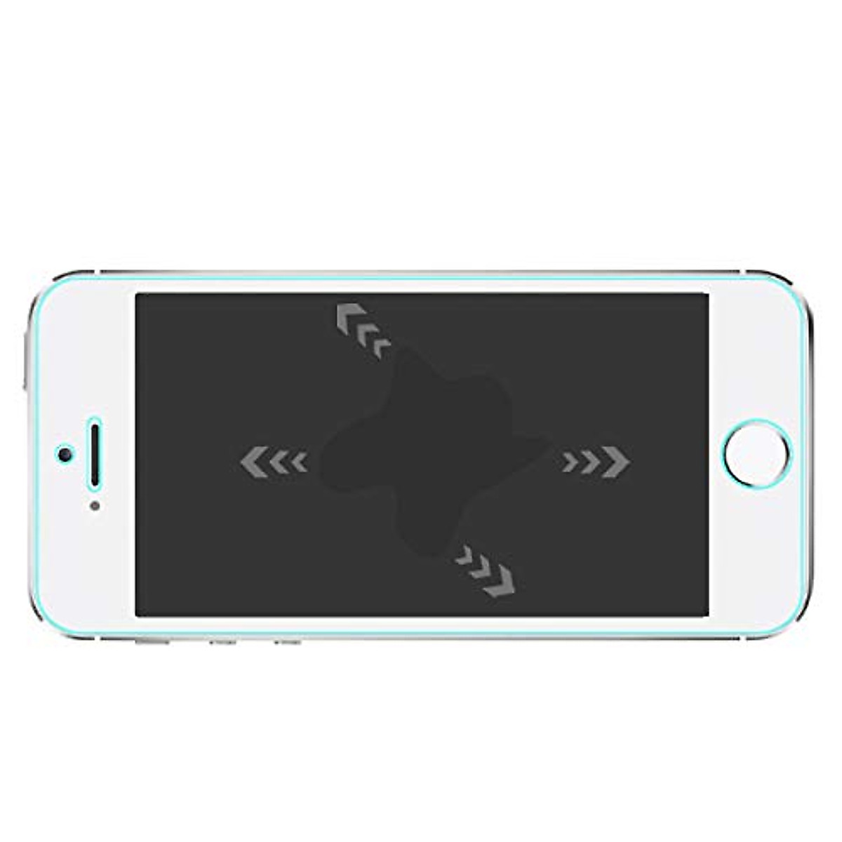 Mr.Shield-[3-Pack Designed for iPhone SE (2016 Edition ONLY) / iPhone 5/5S / iPhone 5C [Tempered Glass] Screen Protector with Lifetime Replacement