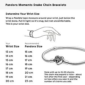 PANDORA Moments Family Tree Heart Clasp Bracelet