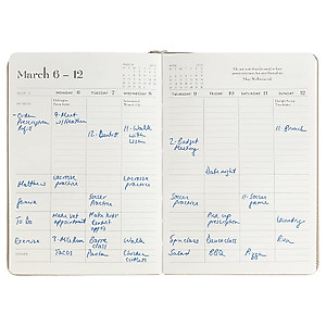 myAgenda Mini Day Planner 2023 Agenda (Runs through December 2023). 18 Months. Weekly View, Monthly View and Yearly. Back to School. Student Agenda (Chestnut)