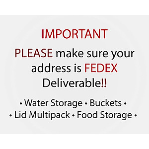 5 Gallon Samson Stackers, Blue, 8 Pack (40 Gallons), Emergency Water Storage Kit - New! - Boxed! Includes 1 Spigot and Cap Wrench