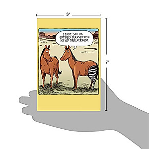 NobleWorks - Funny Get Well Soon Card with Envelope - Surgery Humor, Feel Better Recovery Greeting Card - Hip Replacement C1770GWG