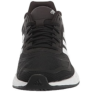 adidas unisex child Duramo Sl 2.0 Running Shoe, Black/White/Black, 6 Big Kid US