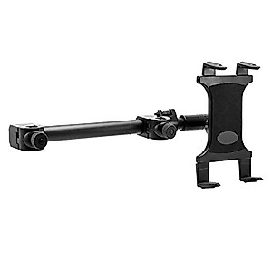 Premium Car Headrest Tablet Mount and Back Seat iPad Car Holder, Jarv [Multi Passenger] Telescopic Fold-Up Rear Seat Tablet Holder for Car Headrest - iPad PRO iPad Air iPad Mini (All 7-18” Tablets)