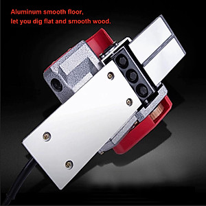 TECHTONGDA Electric Woodworking Planer Power Hand Planer Portable Hand Wood Planer Accurate Smooth Door Planer Tools Floor Flat Planning Machine for Home Furniture 220V