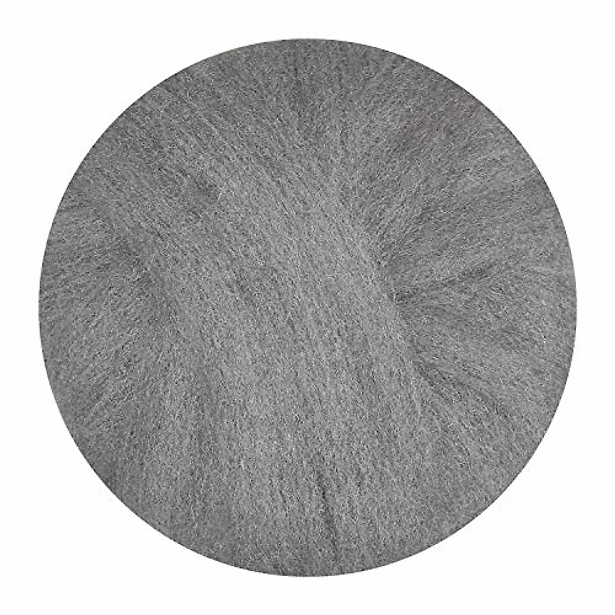 GMT Steel Wool #1 Medium Grade 17" Radial Floor Pads; Case of 12 Pads; For Cleaning and Dry Scrubbing Wood, Tile, & Granite (120171)