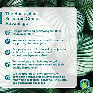 Indoor Plant Food - All Purpose Plant Fertilizer for House Plants - for Your Pothos, Peace Lily, Monstera or Cactus - Organic Liquid Fertilizer for Potted Plants - Houseplant Resource Center