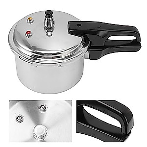 3 Liter Aluminium Alloy Pressure Cooker 18cm Bottom Aluminium Pressure Cooker