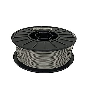 ABS 3D Filament 1.75mm Diameter - No Tangle, No Clogging & Good Impact Resistance - Industrial Grey -1kg