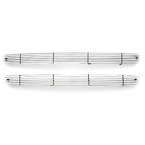 2000-2006 Suburban, Tahoe, 99-02 Silverado Billet Grille, Polished, 2 Pc, Insert - PN #20075