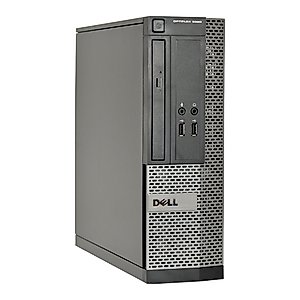 Dell OptiPlex 3020-SFF, Core i5-4570 3.2GHz, 8GB RAM, 480GB Solid State Drive, DVDRW, Windows 10 Pro 64bit, (Renewed)