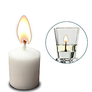 3 Hour Neironim Candles - Shabbat Neronim and Votive Wax Candle - 72 Count - by Ner Mitzvah.