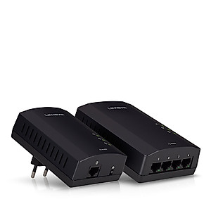 Linksys Powerline AV 1-Port and 4-Port Network Adapter Set (PLSK400-NP)