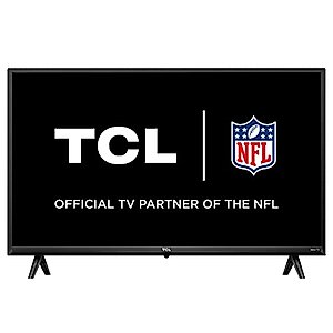 TCL 32" Class 3-Series HD 720p LED Smart Roku TV - 32S355, Black
