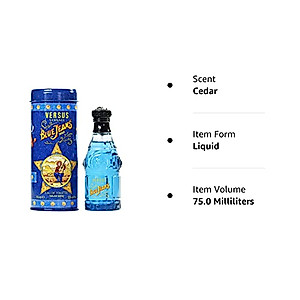 Versace Blue Jeans Eau De Toilette Spray 2.5 oz Male Cologne