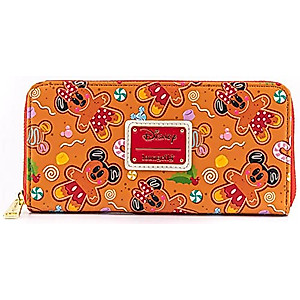 Loungefly Disney Ginger Bread Zip Around Wallet, One Size (130209)