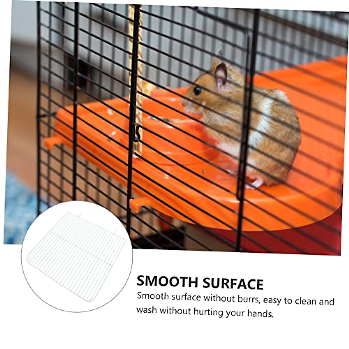 GLSTOY Hamster Cage Breeding Board 2pcs Hamster Cage Divider Hamster Enclosure Rabbit Accessories Chinchilla Cage Accessories Small Animal Crate Small Animal Cage Divider Pet Supplies