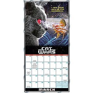 2021 Cat Wars 16-Month Wall Calendar