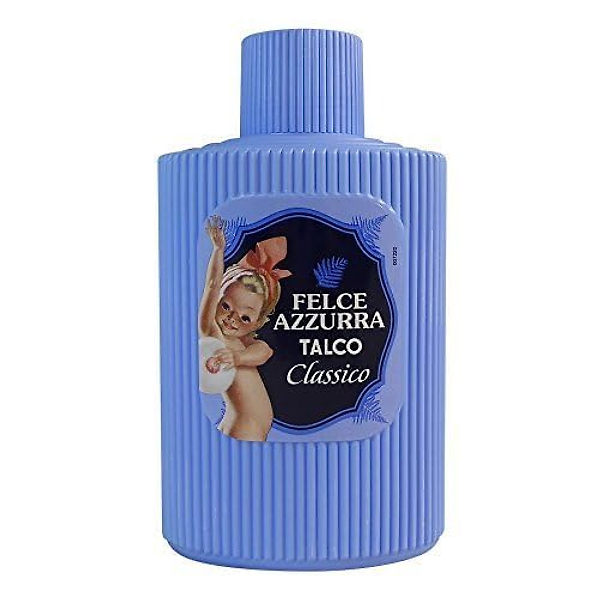 Felce Azzurra Body Powder / Talc Plastic Bottle Shaker 200gr. 7oz