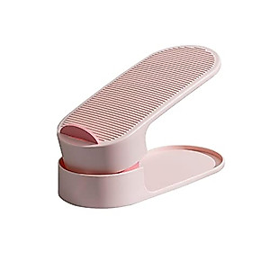 LUVADU ZCX Shoe Slots Organizer 2 Pack Shoe Slots Organizer Shoe Rack,Space Saver Storage Organiser Shoe Racks (Color : C)