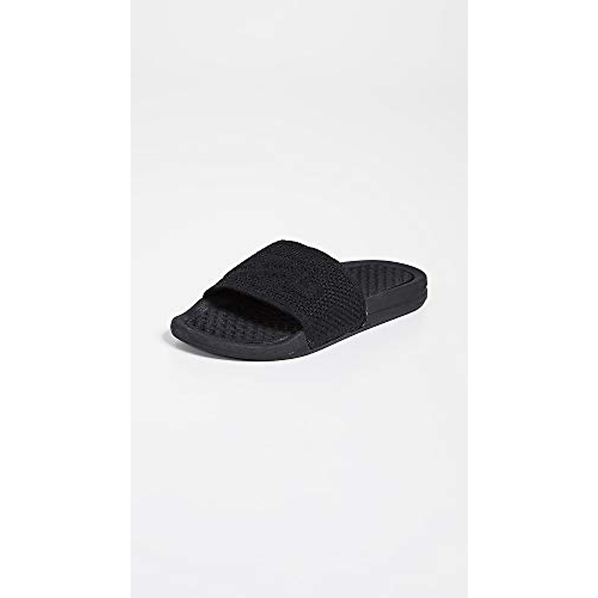 APL: Athletic Propulsion Labs Women's Big Logo TechLoom Slide Sandals, Black, 8 Medium US