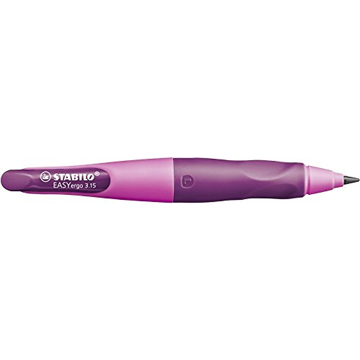 Handwriting Pencil - STABILO EASYergo 3.15 - Left Handed - Pink/Lilac + Sharpener