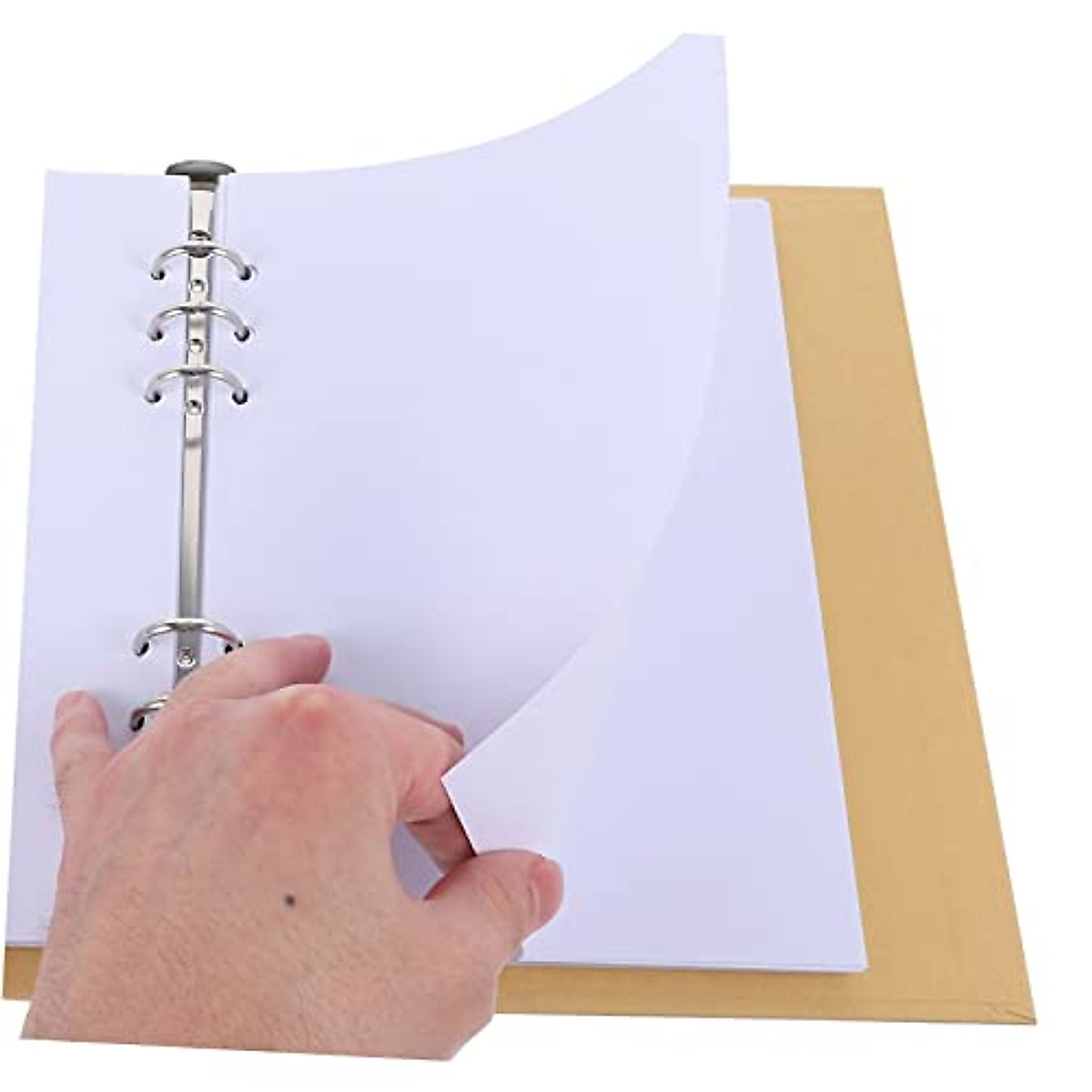 JEWEDECO 1 Set notebook blank unlined journals make your own book monthly organizer book stationery notepad schedule notepads small sketchbook Magazine child portable paper white