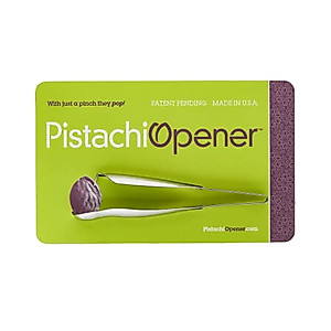 One PistachiOpener - (1) Pistachio Nut Opener - With just a pinch they POP!