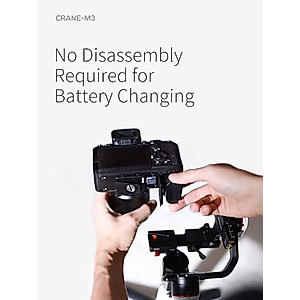 Zhiyun Crane M3 Handheld 3-Axis Camera Gimbal Stabilizer, Gimbal Stabilizer for Mirrorless Camera, Gopro, Action Camera, Smartphone
